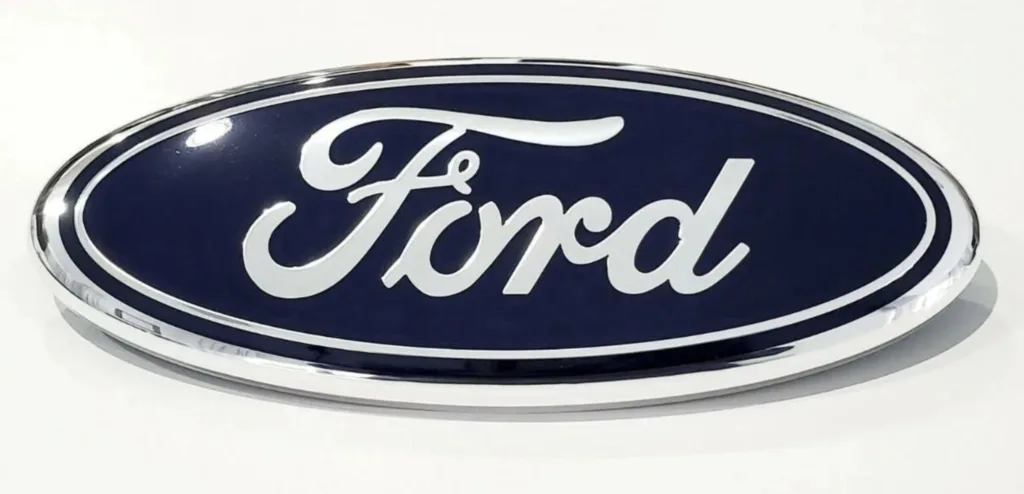 Genuine Ford Front Grille Blue Oval Emblem Escape Taurus Fusion Focus ...