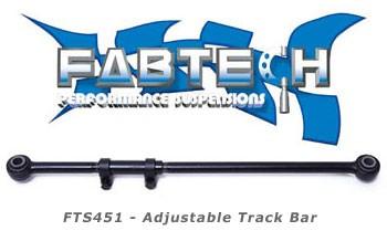 Fabtech 1995.5-2004 Ford SuperDuty 4WD Adjustable Track Bar # FTS451 ...